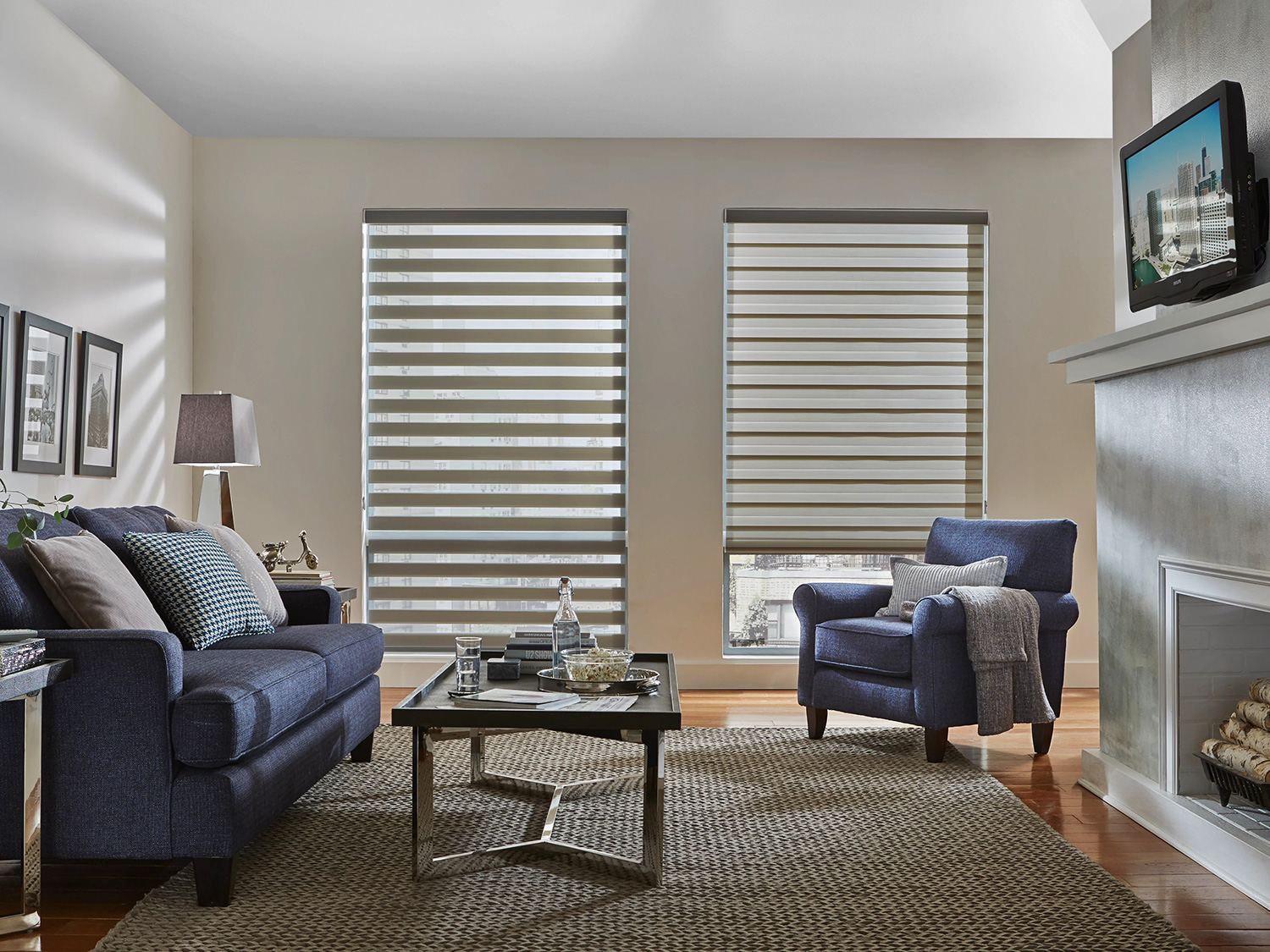 Dual Shades - North West Shutters